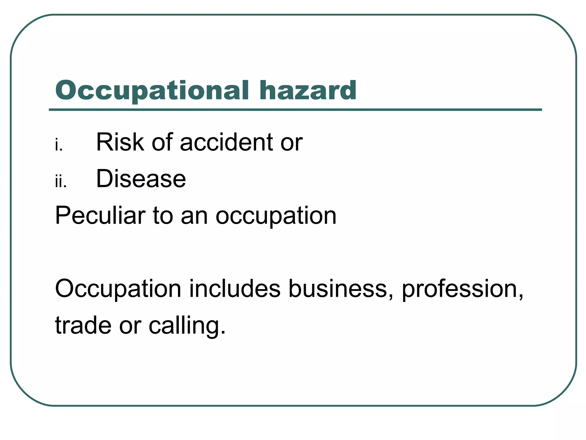 Occupational hazards of professionals | PPT