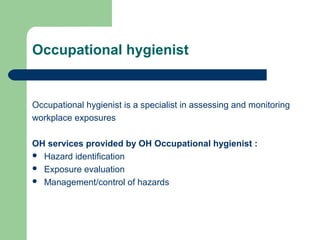 Occupational health | PPT