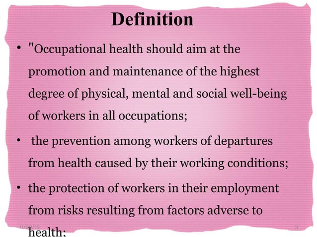 Occupational health | PPT | Lung and Respiratory Health | Diseases and ...