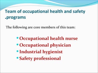 Occupational health | PPT