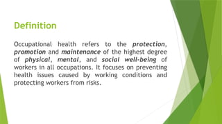 Occupational Health - classification of diseases -2.pptx