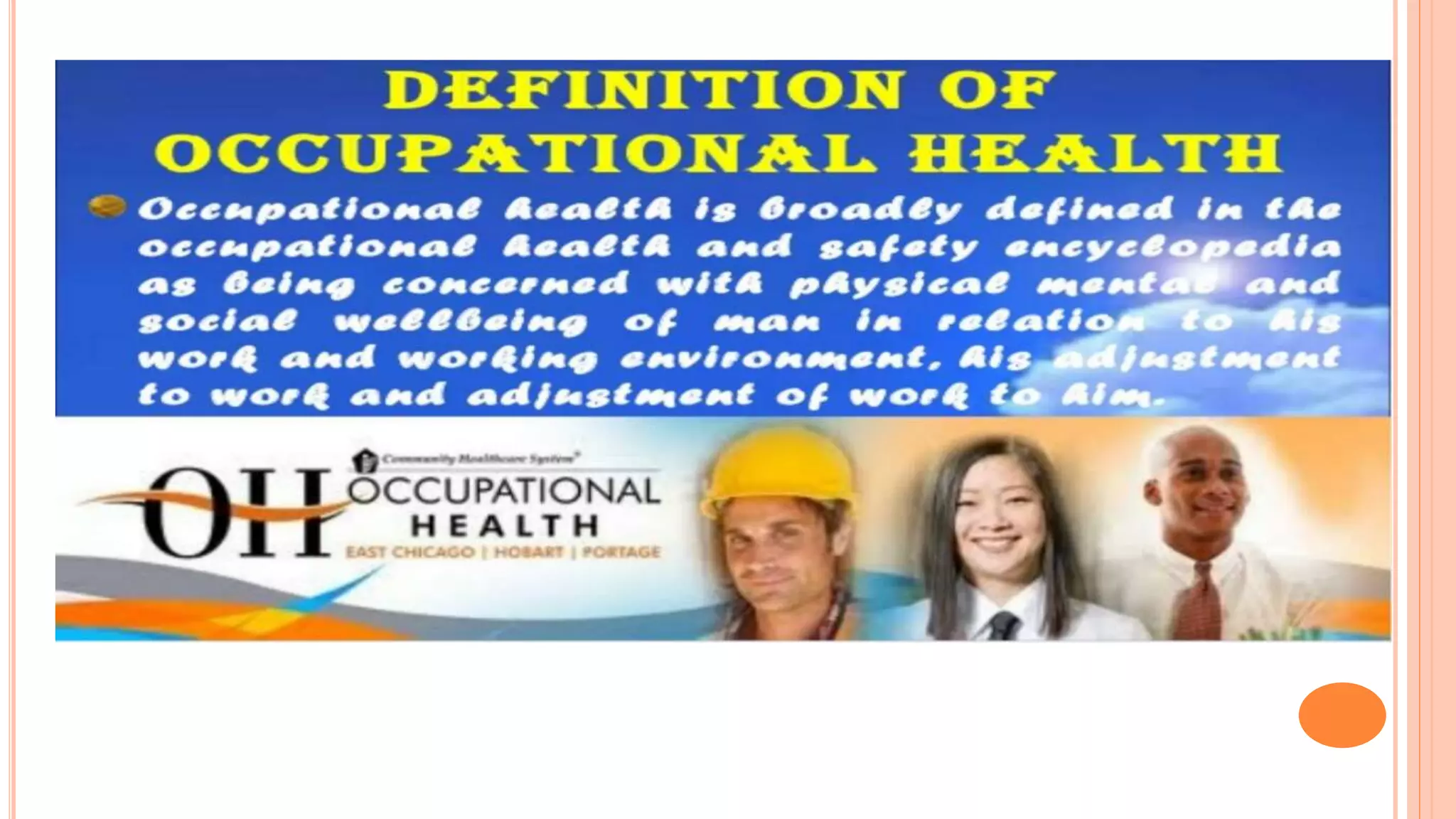 Occupational health and safety | PPTX | First Aid | Injuries
