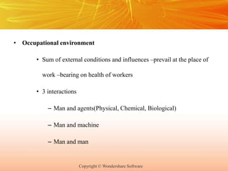 Occupational health | PPTX