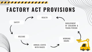 Factory Act 1948 with case study | PDF
