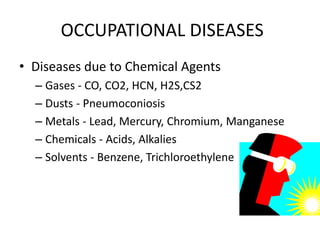 Occupational Health , Occupational health Hazards | PPTX