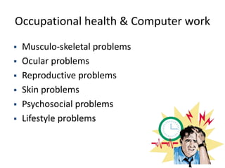 Occupational Health , Occupational health Hazards | PPTX