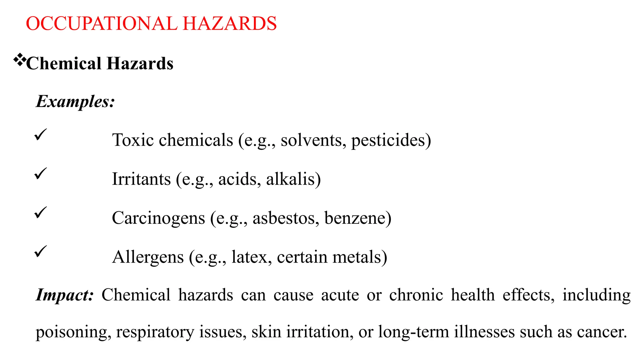occupational health by a community health nurse | PPTX
