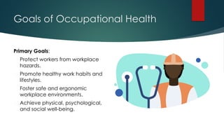Occupational health and hazardsjsjshhshs | PPTX