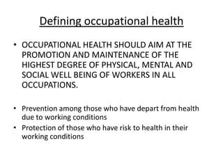 Occupational health and_safety | PPT