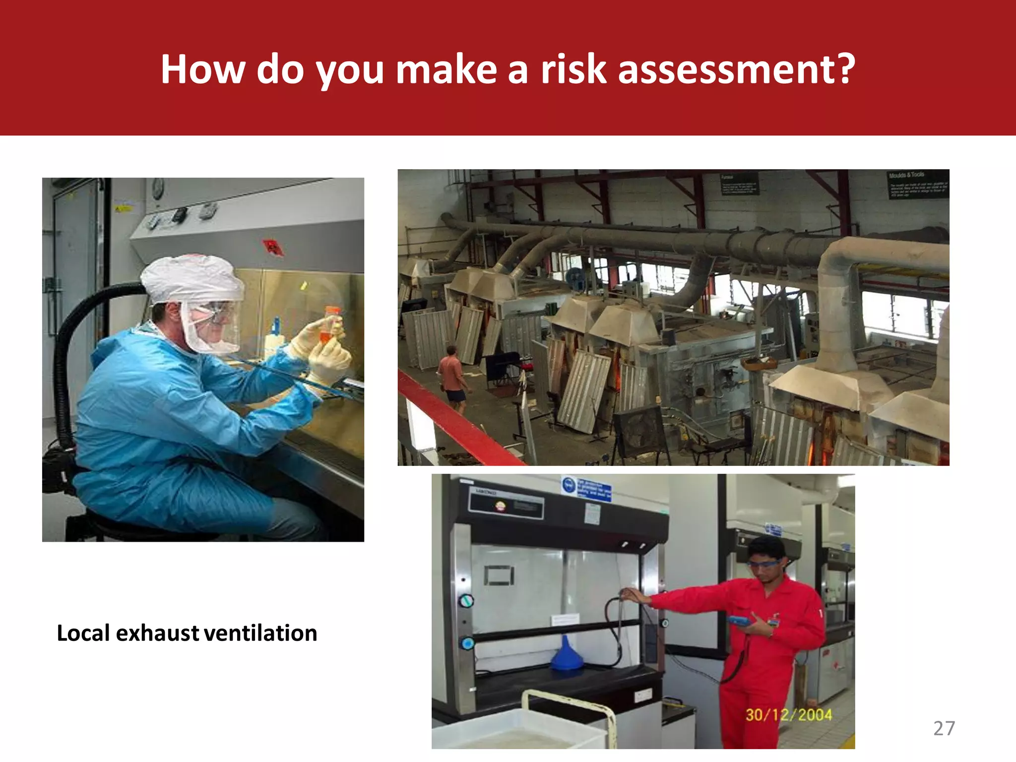 Occupational health and safety (Hazard and Risk assessment ) | PDF