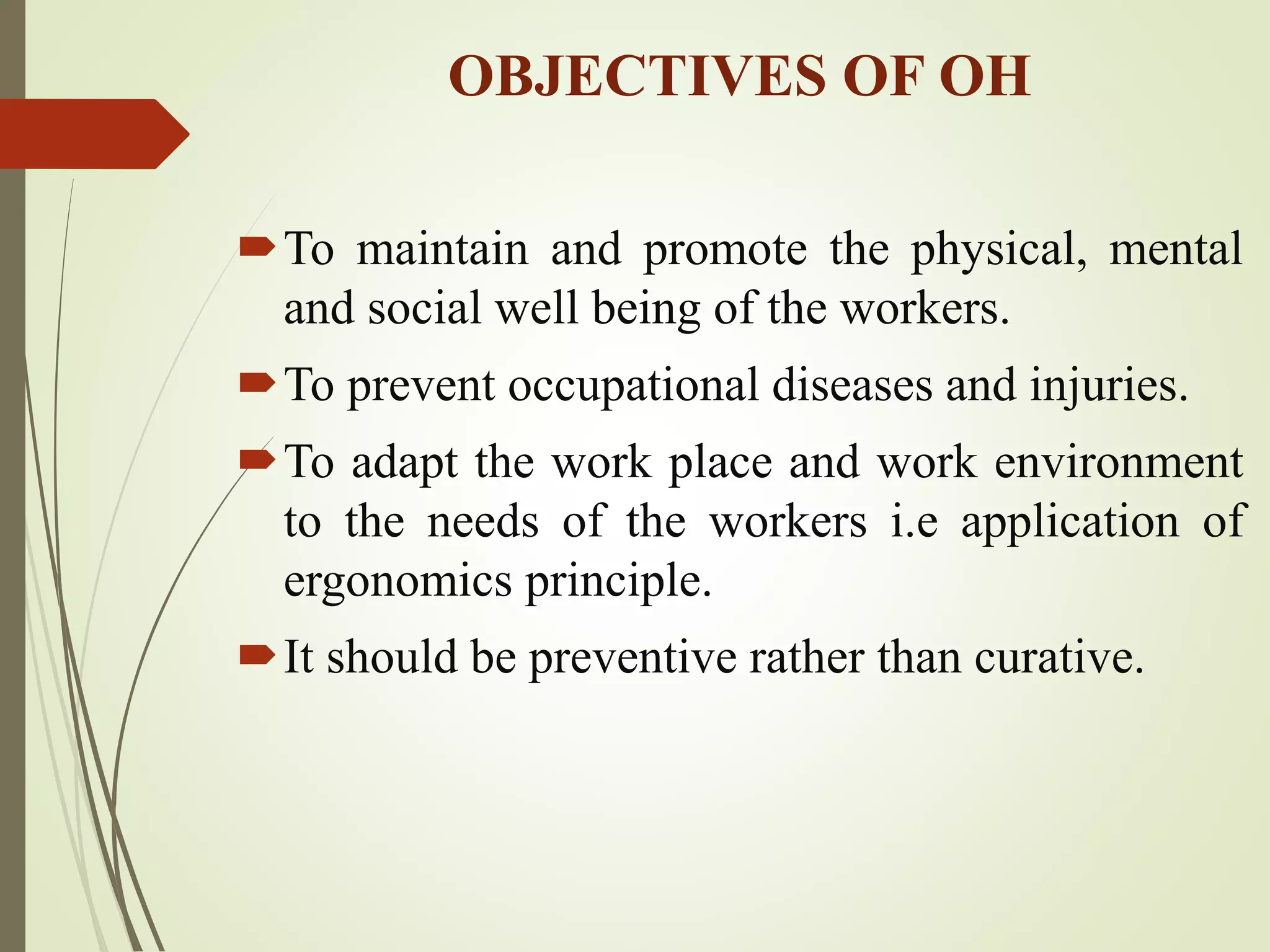 Occupational health and safety | PPTX