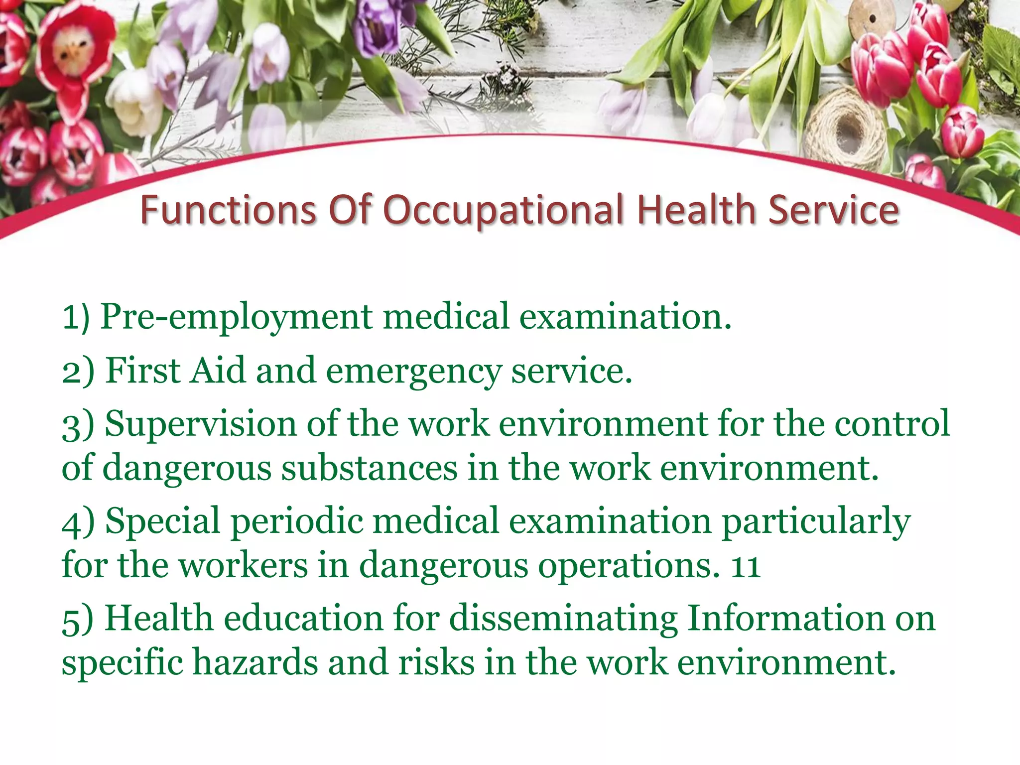 Occupational health and safety | PDF