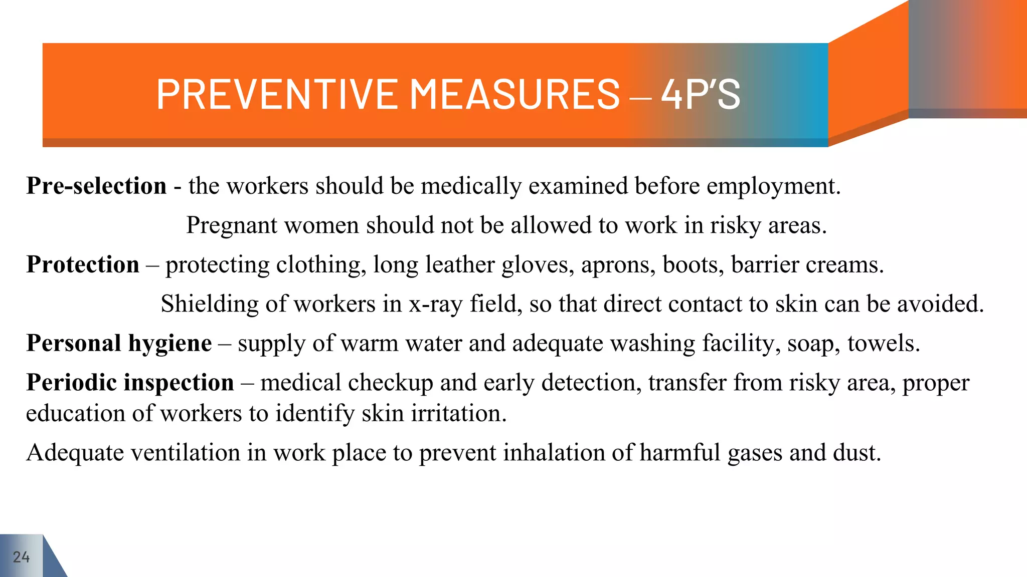 Occupational health and safety | PPTX