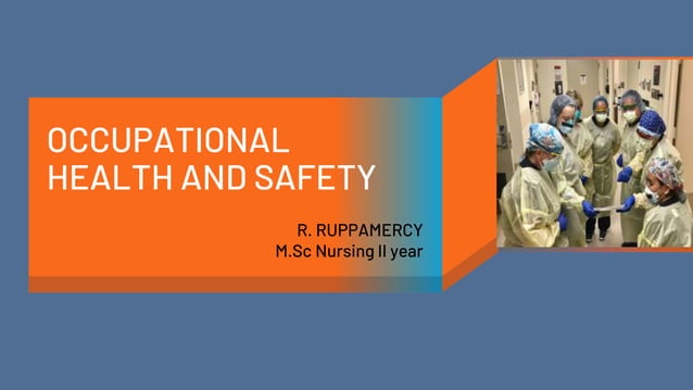 Occupational health and safety | PPTX | Indoor Environmental Quality ...