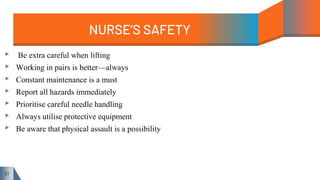 Occupational health and safety | PPTX