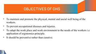 Occupational health and safety | PPTX
