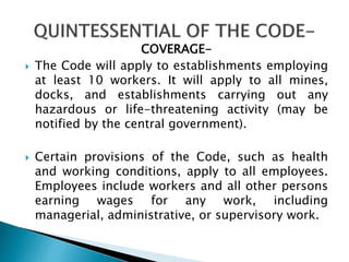 Occupational Health and safety and code, 2020.pptx