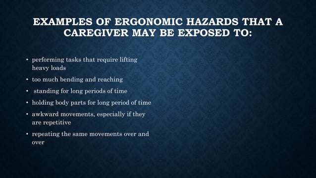 Occupational health and safety grade 7.pptx | Injuries | Diseases and ...