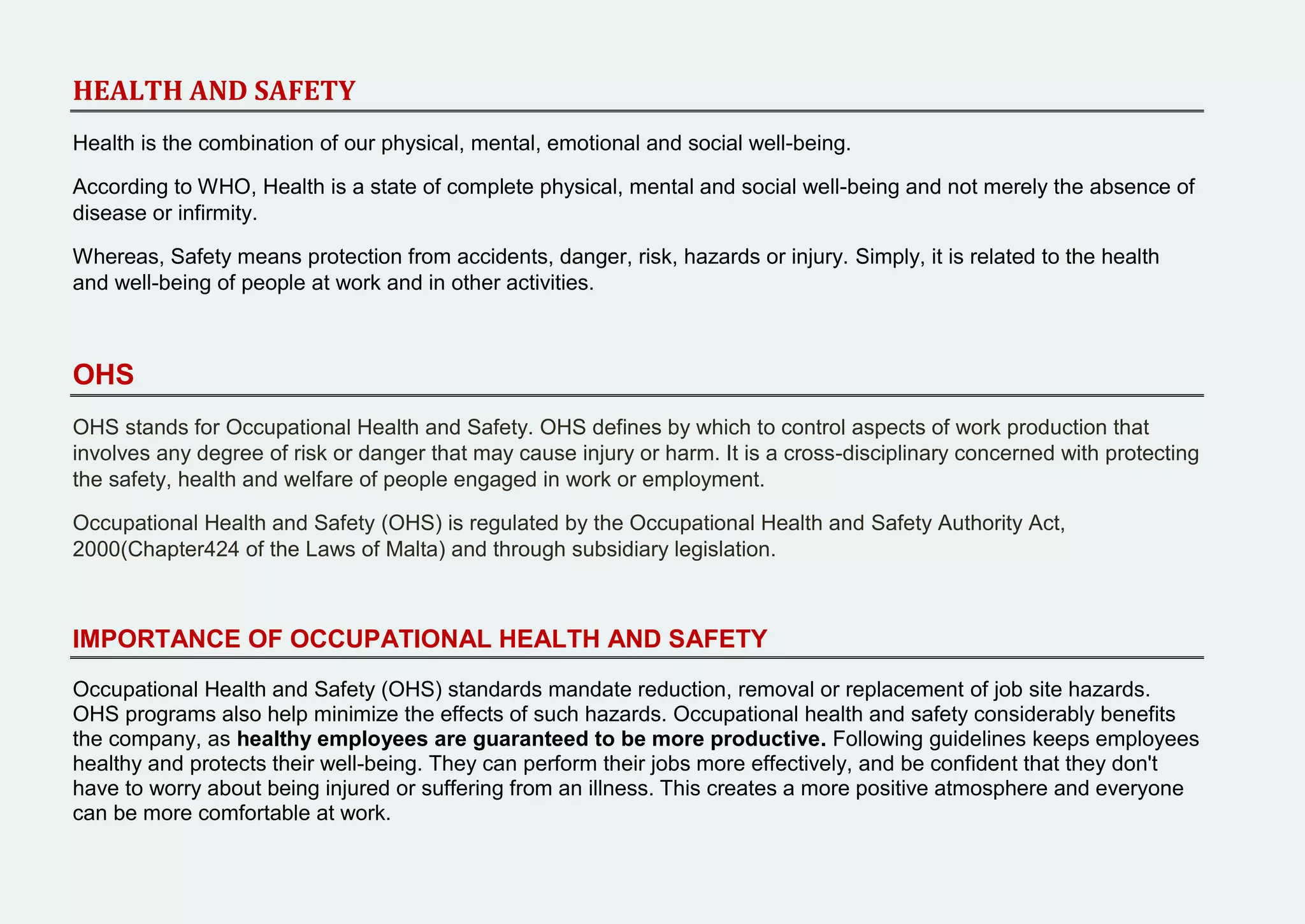 Occupational Health And Safety in Childcare-presentation prepared by ...
