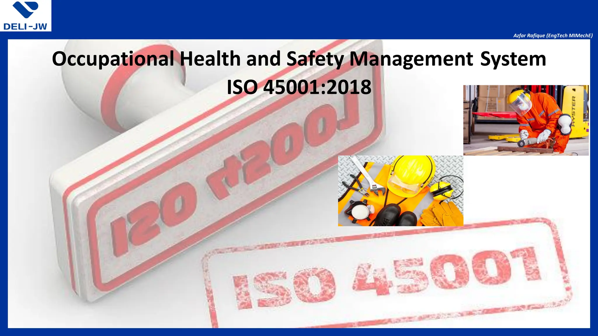 ISO 45001:2018 Occupational Health and Safety Management System | PDF