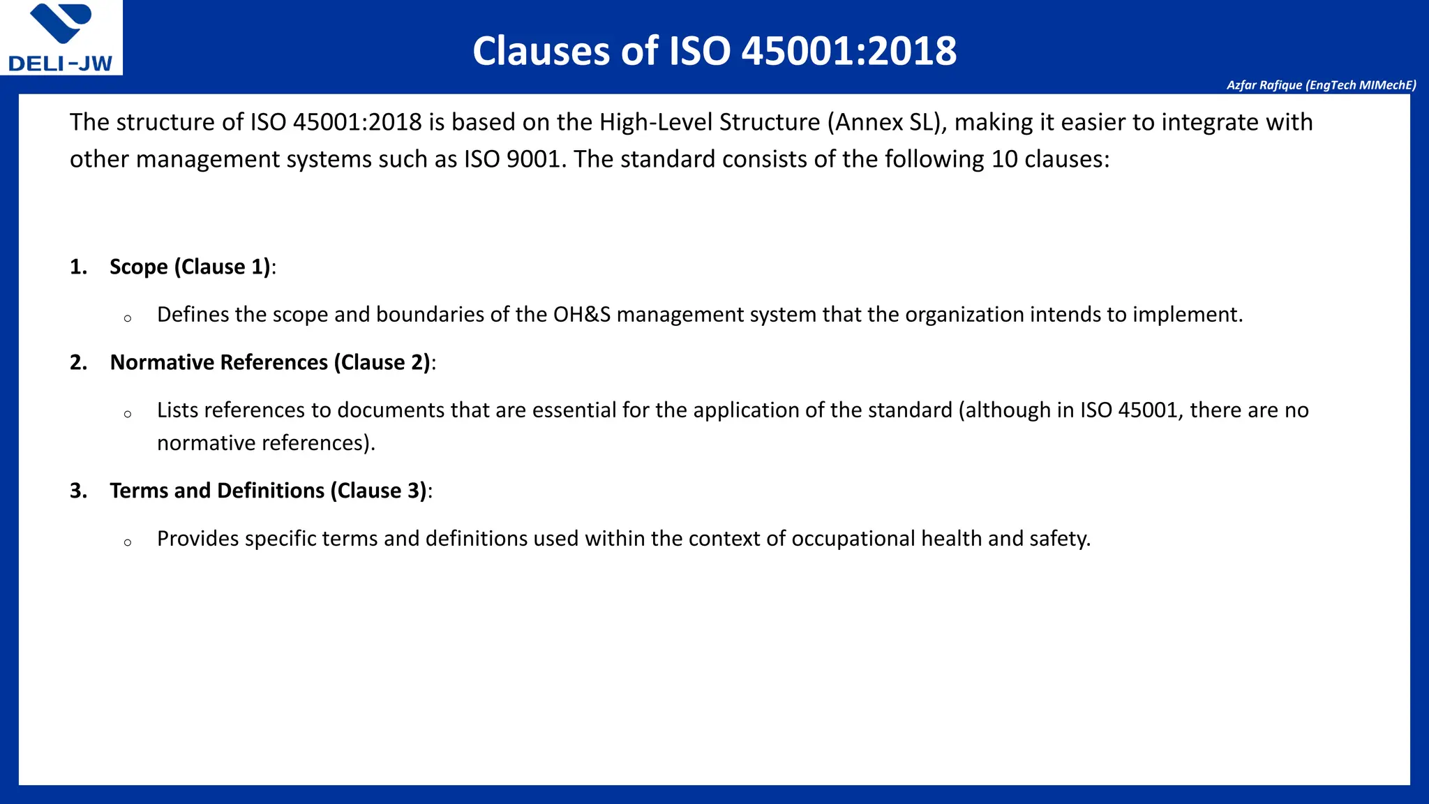 ISO 45001:2018 Occupational Health and Safety Management System | PDF