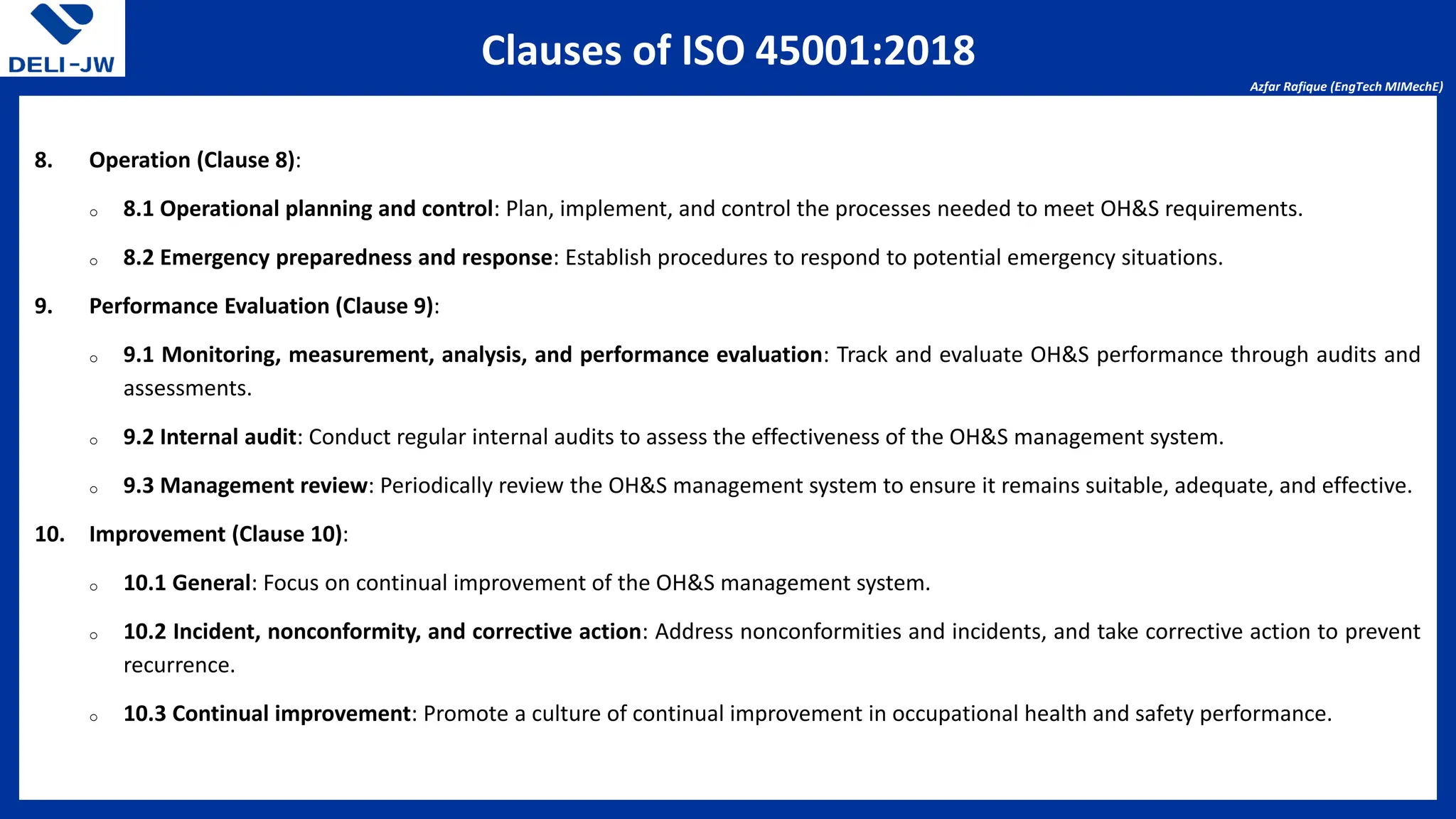 ISO 45001:2018 Occupational Health and Safety Management System | PDF