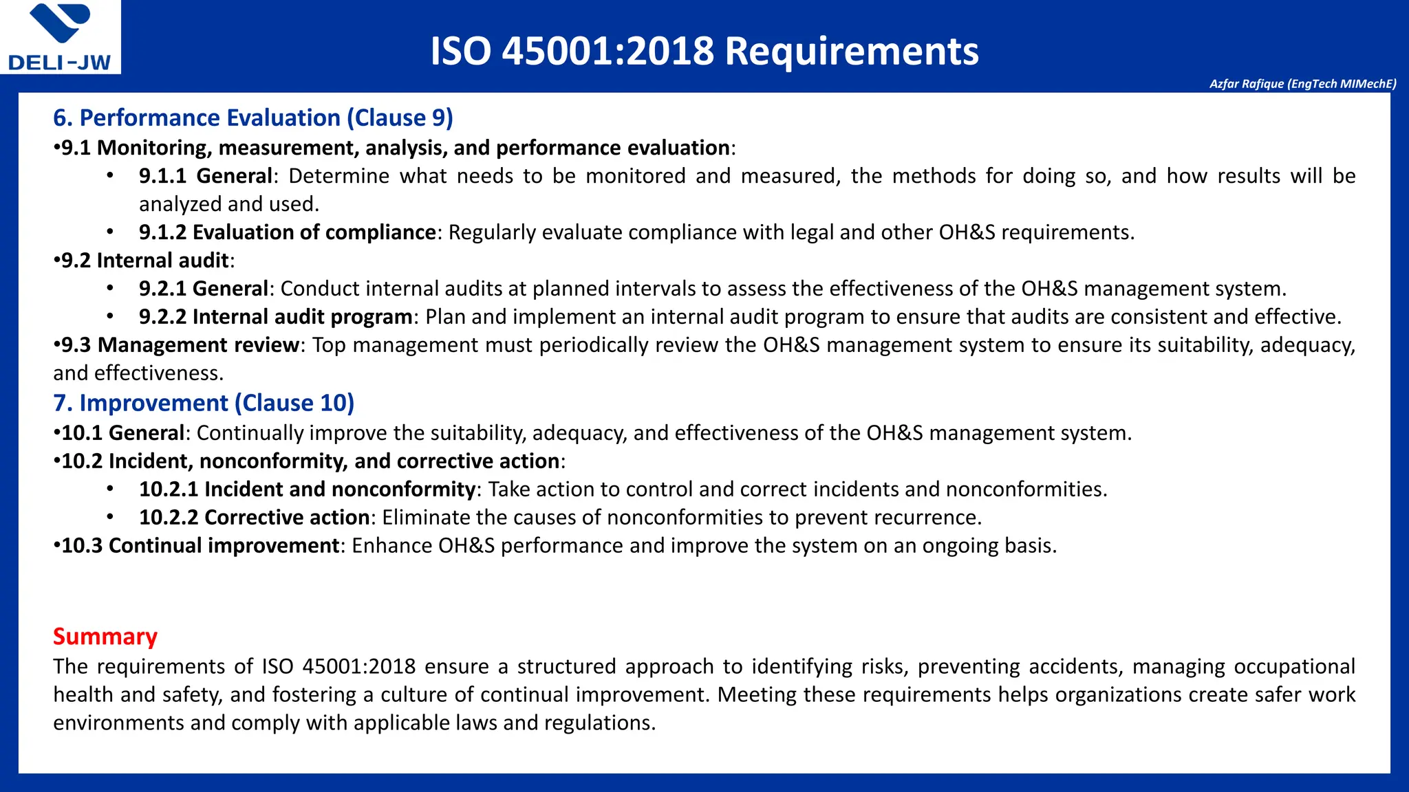 ISO 45001:2018 Occupational Health and Safety Management System | PDF