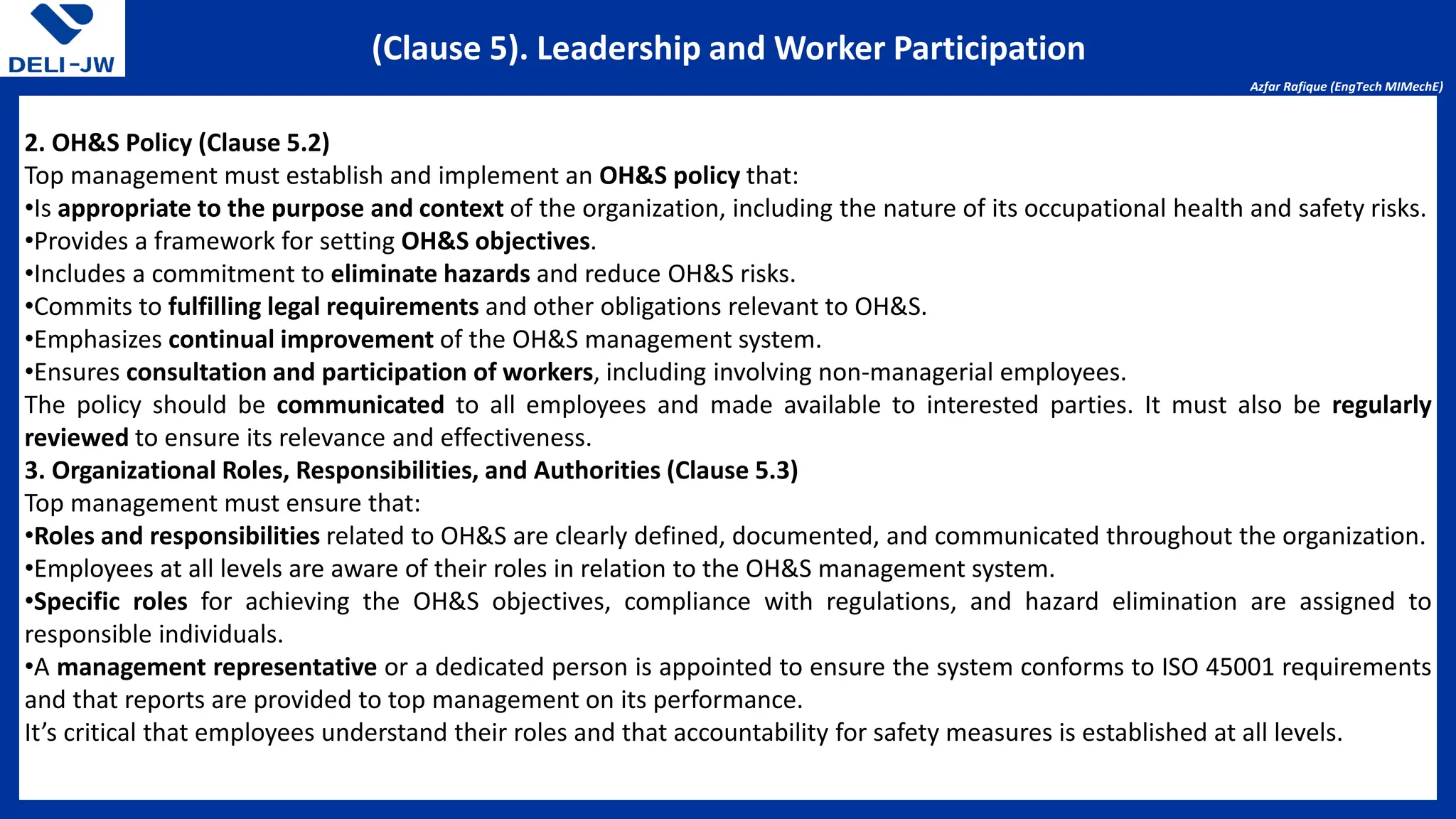 ISO 45001:2018 Occupational Health and Safety Management System | PDF