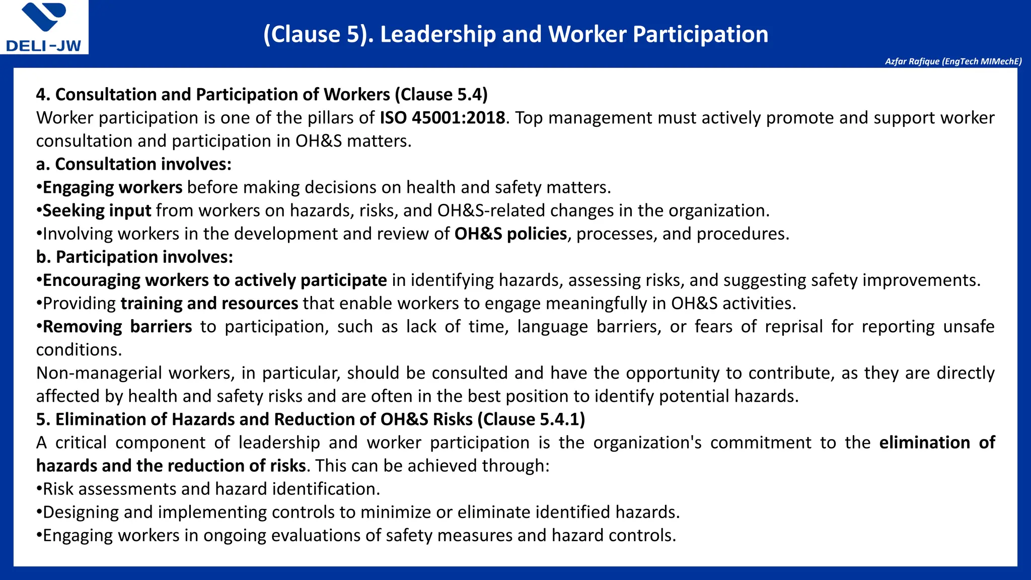 ISO 45001:2018 Occupational Health and Safety Management System | PDF
