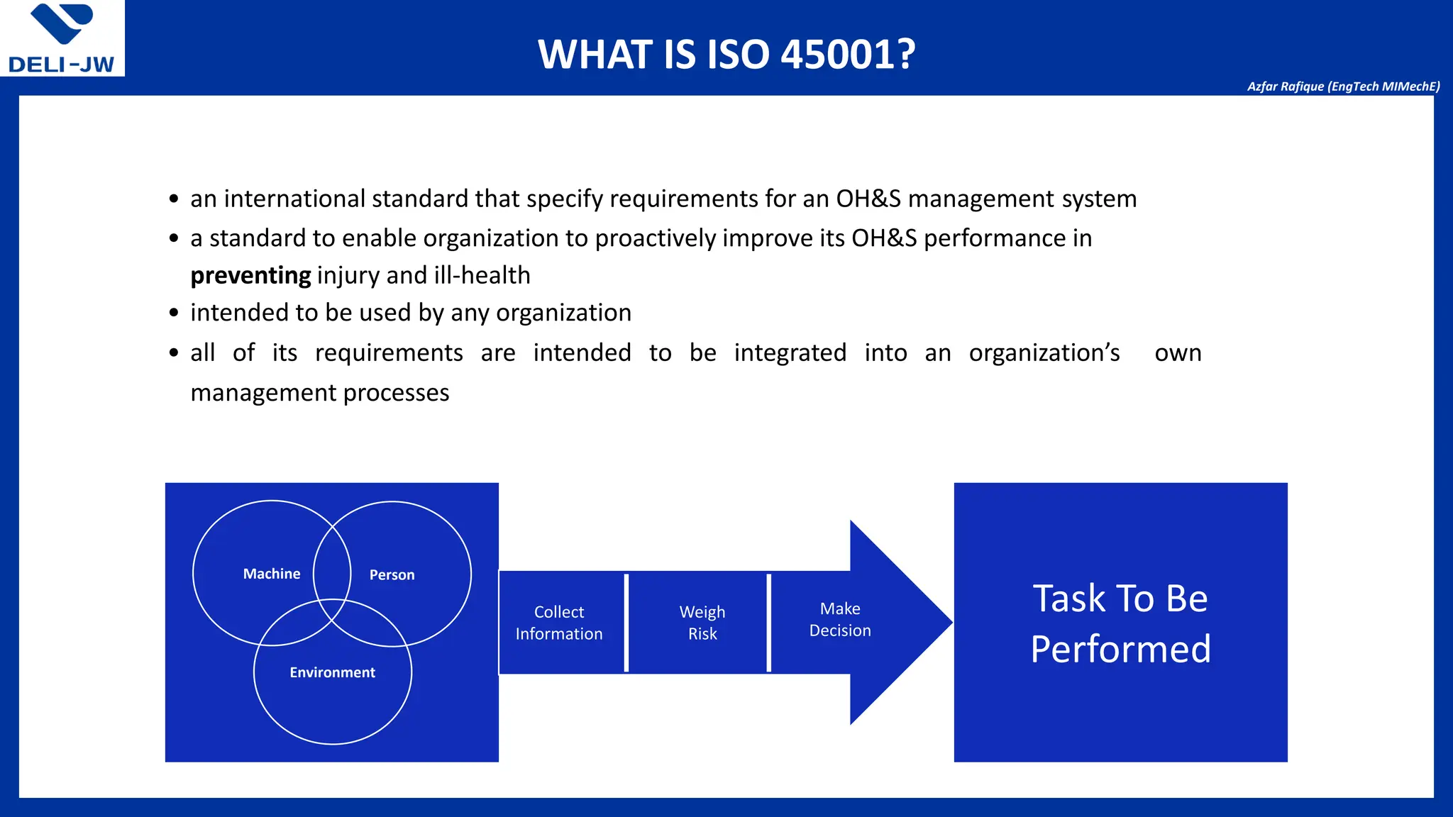 ISO 45001:2018 Occupational Health and Safety Management System | PDF