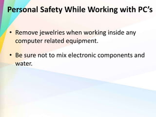 Occupational health and safety (ohs) policy | PPTX