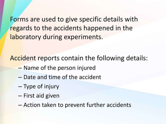 Occupational health and safety (ohs) policy | PPTX | First Aid | Injuries