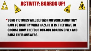 Occupational Health and Safety Procedures in CHS | PPTX