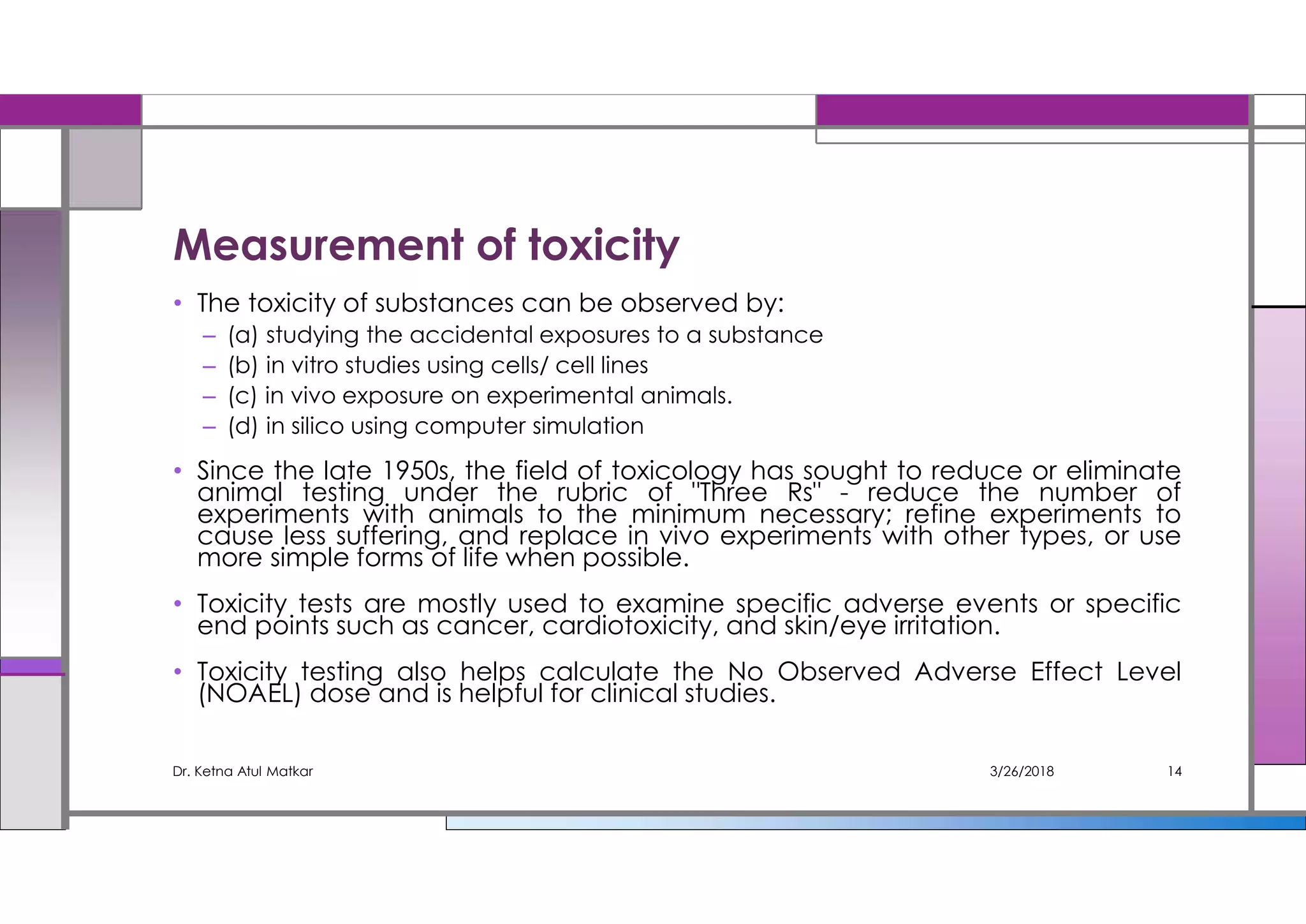 Occupational health and toxicity | PDF