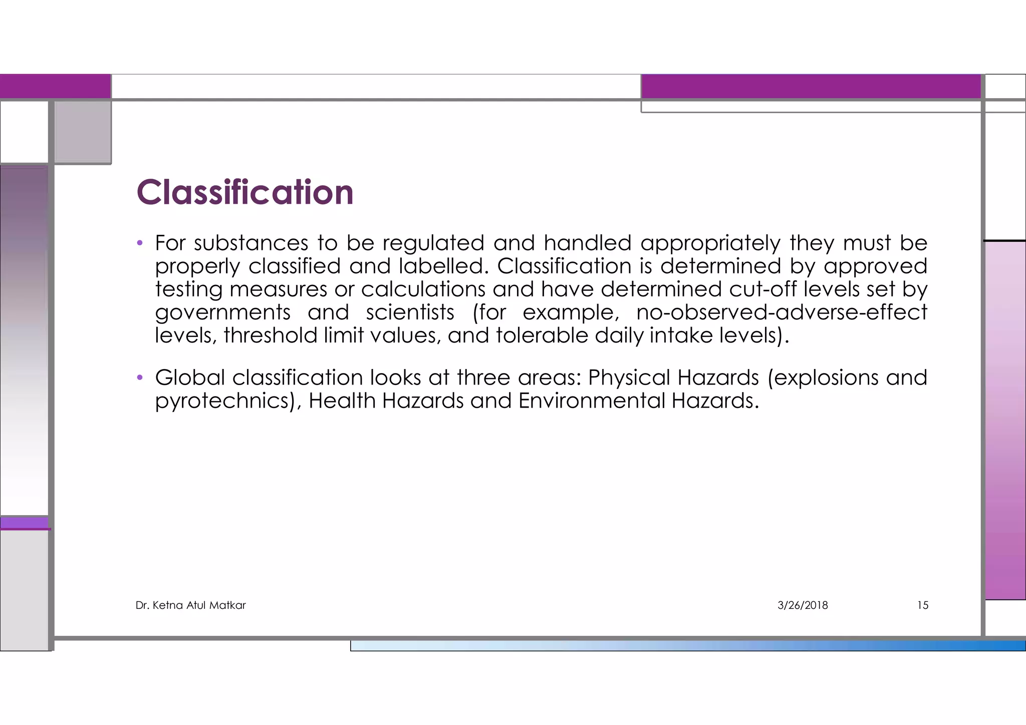 Occupational health and toxicity | PDF