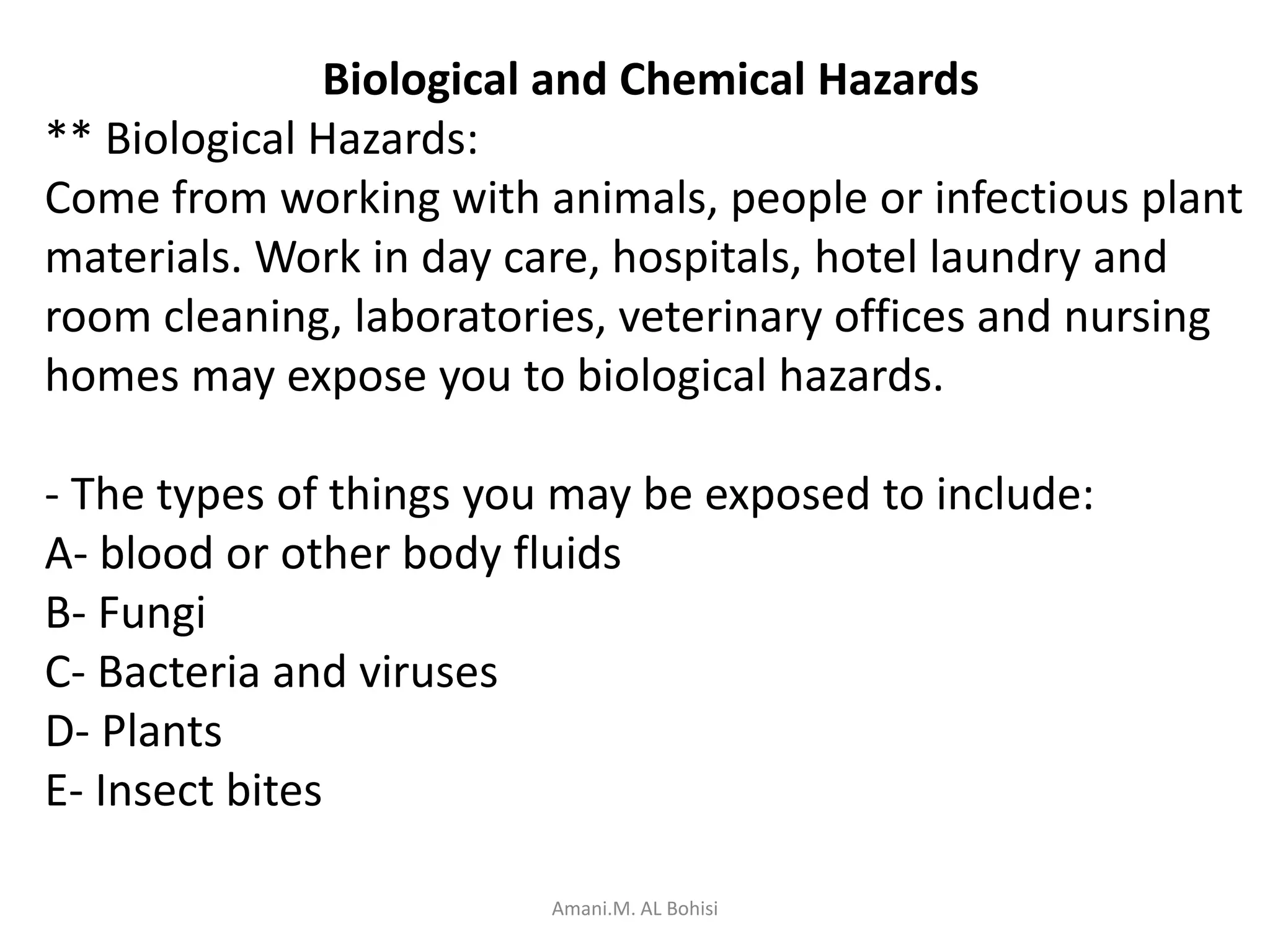 Occupational health hazards | PPTX