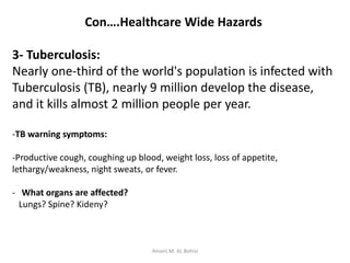 Occupational health hazards | PPTX | Infectious Diseases | Diseases and ...