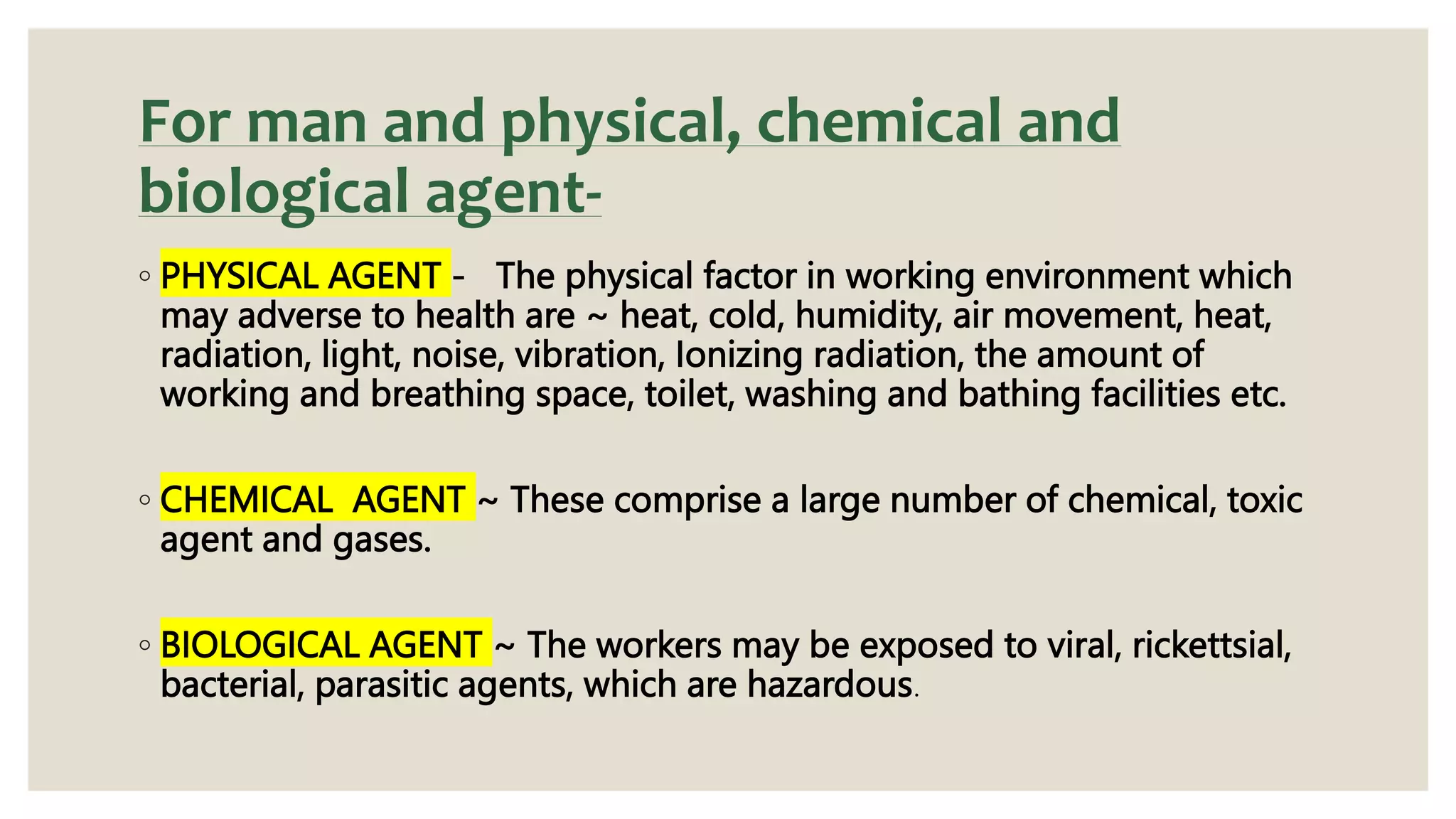 Occupational health hazards | PPTX