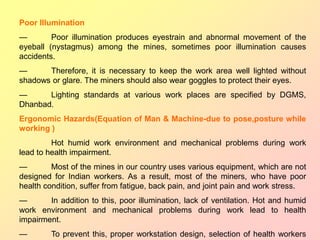 Occupational health in large opencast mines | PPTX
