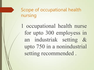 OCCUPATIONAL HEALTH NURSING.pptx