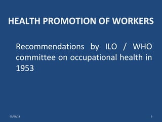 Occupationalhealthppt 120515005124-phpapp01 | PPT