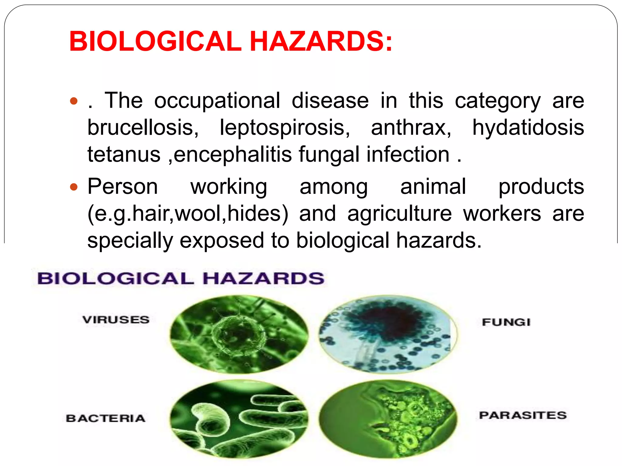 Occupational health & Hazards | PPTX