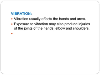 Occupational health & Hazards | PPTX