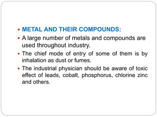 Occupational health & Hazards | PPTX