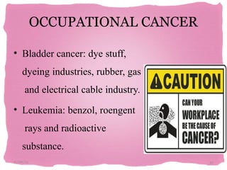 occupational health ppt for Nursing Students | PPTX