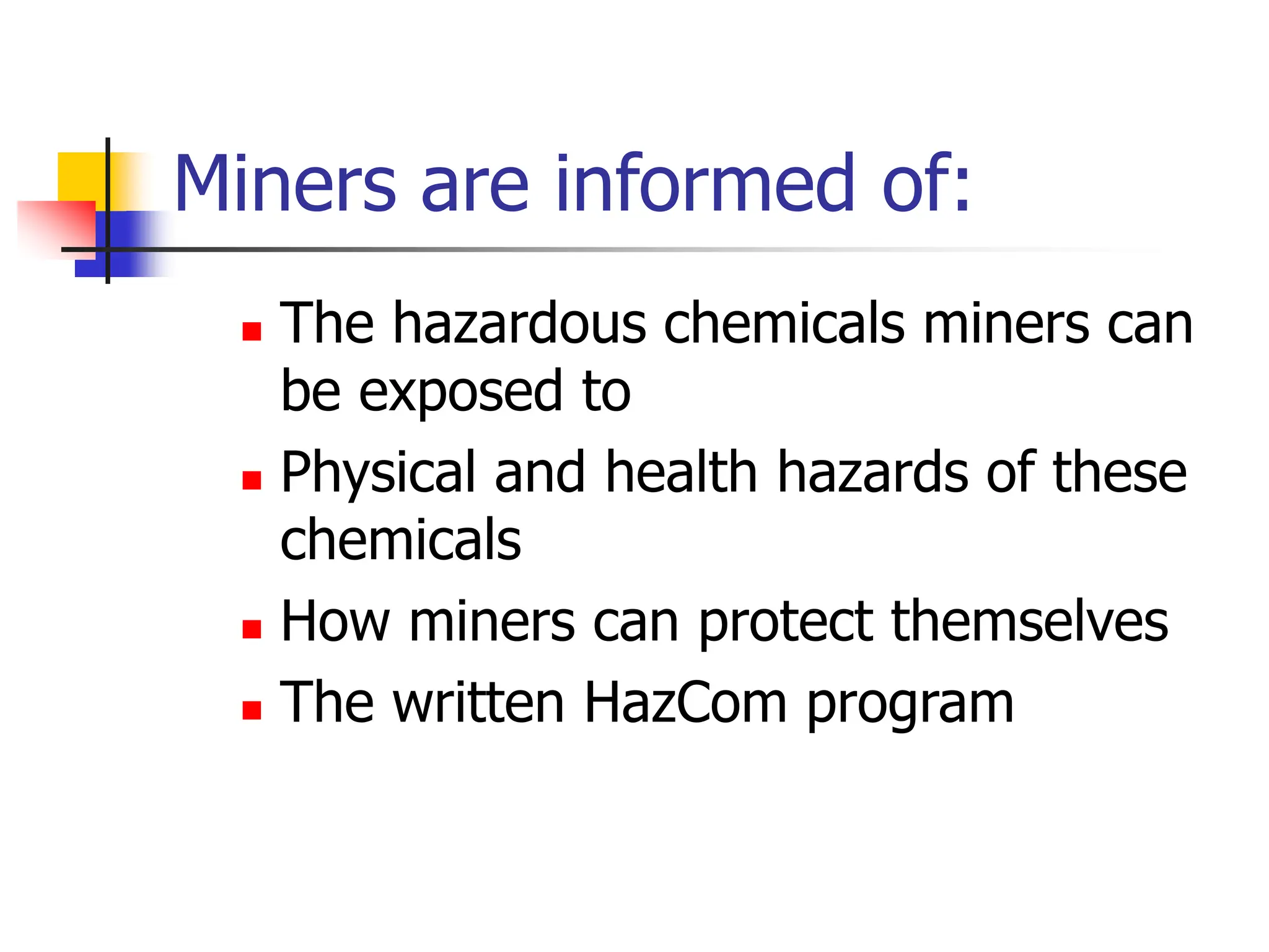 Occupational Health Regulations in Mining.ppt