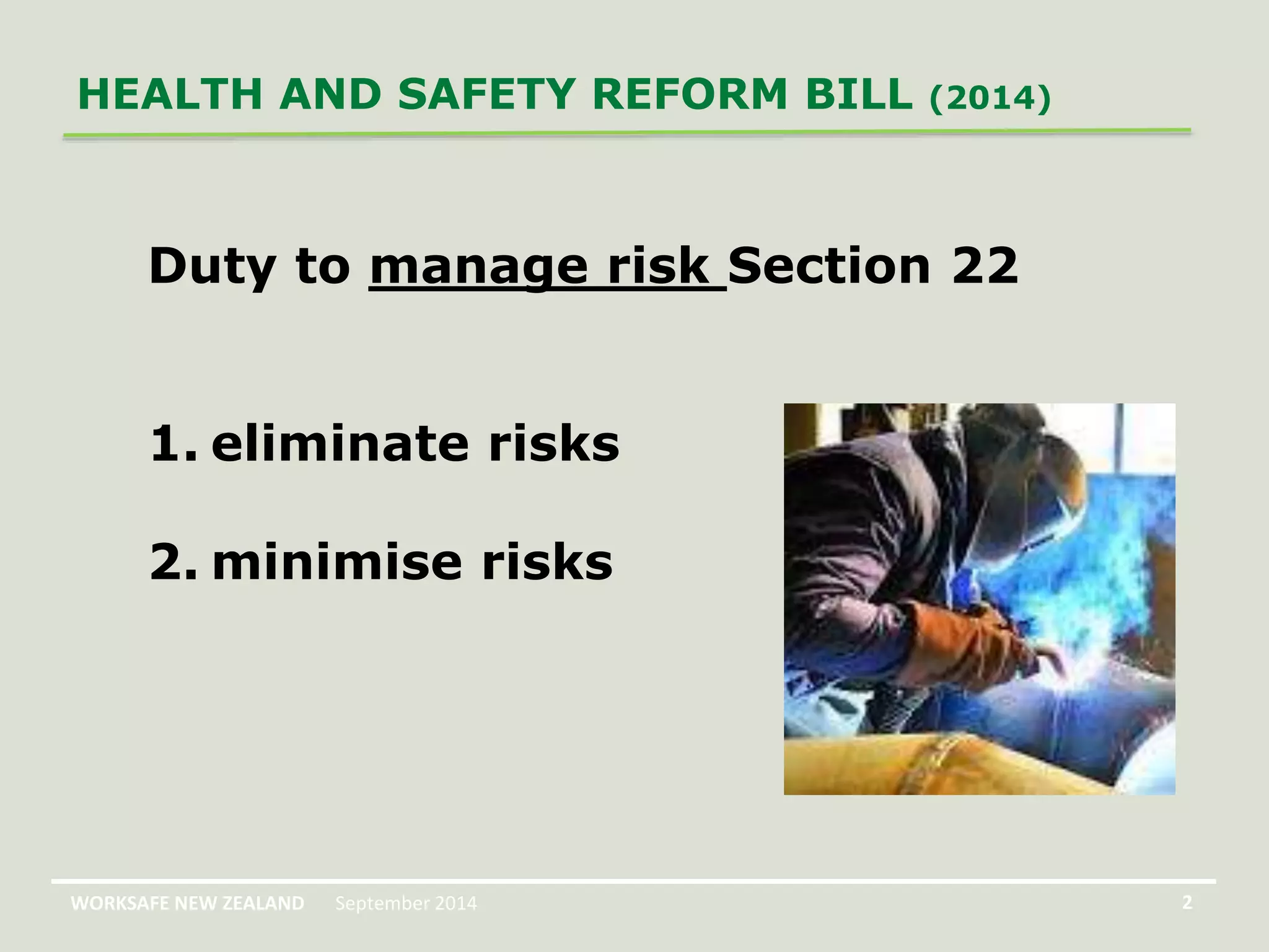 Occupational health risk assessment | PPTX