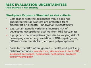 Occupational health risk assessment | PPTX