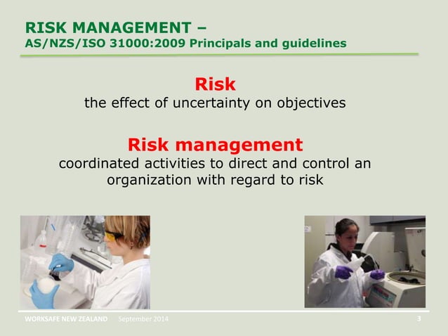 Occupational health risk assessment | PPTX
