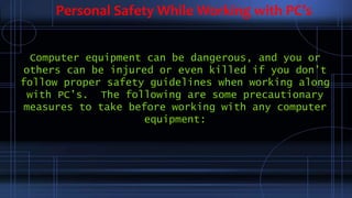 Occupational health safety | PPT